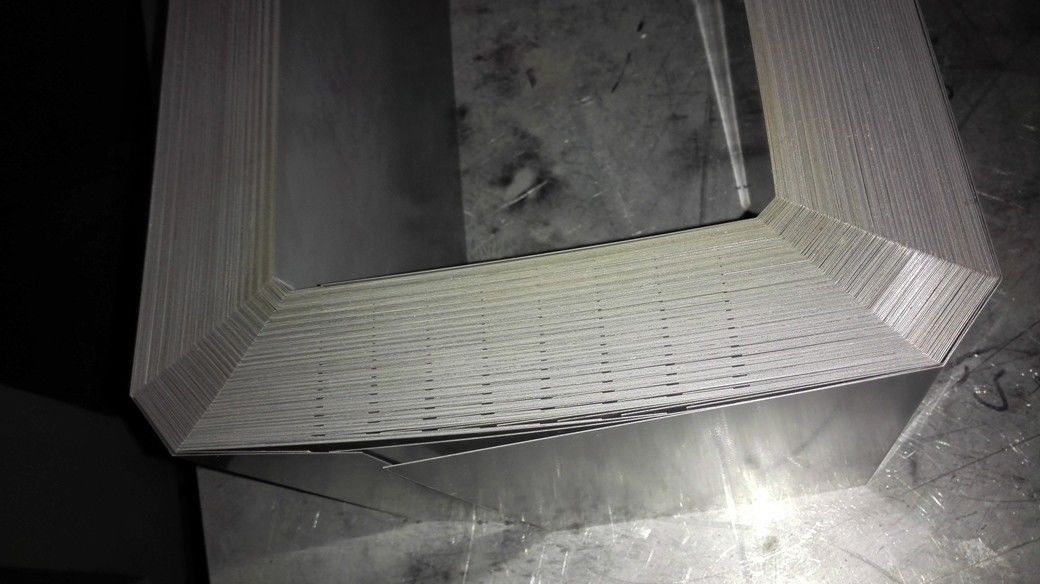 Three 3 Phase Transformer Core 315kVA Wound Cores For Distribution ...