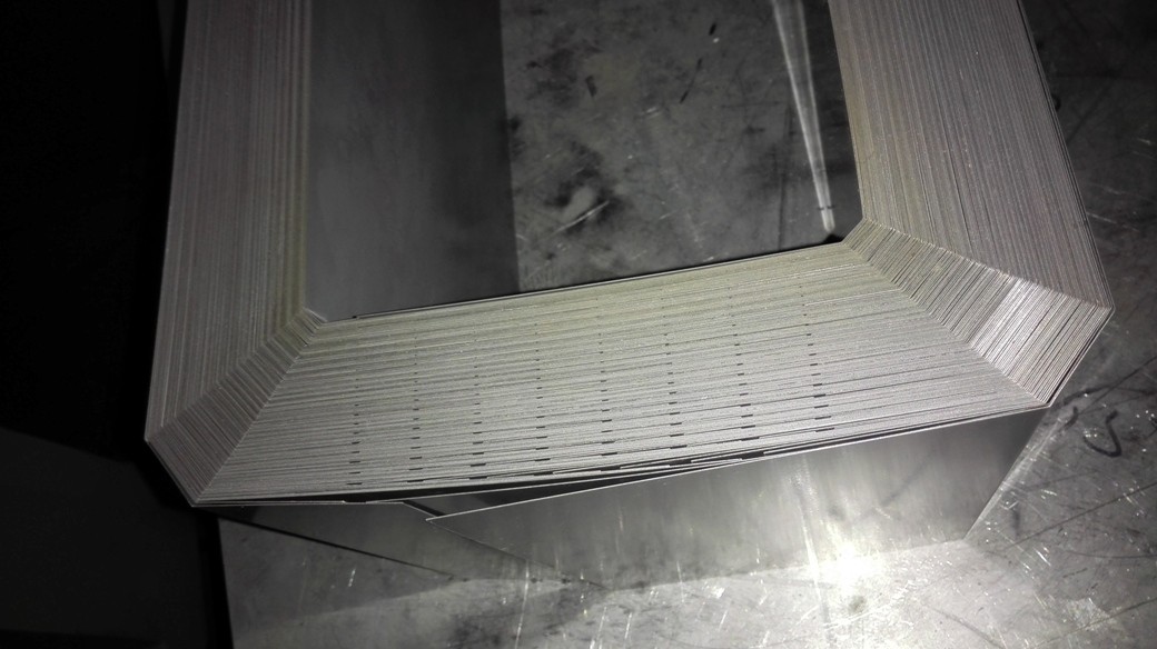 Three 3 Phase Transformer Core 315kVA Wound Cores For Distribution ...