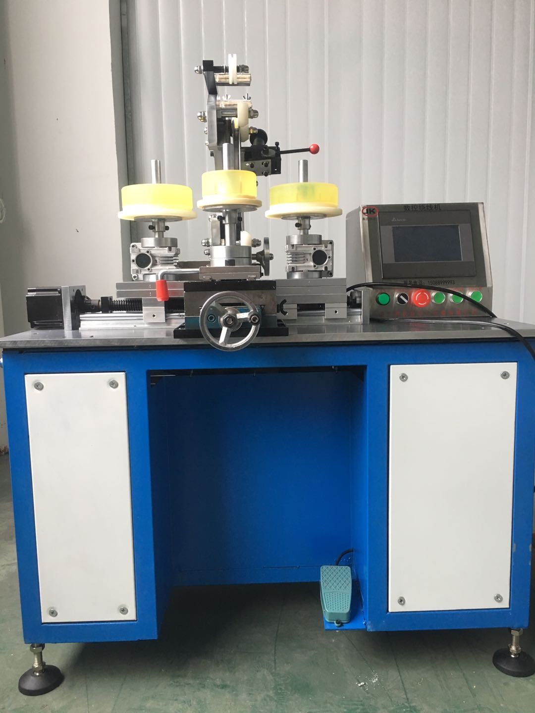 Automatic Transformer Winding Machine With 10-35kv Voltage Range